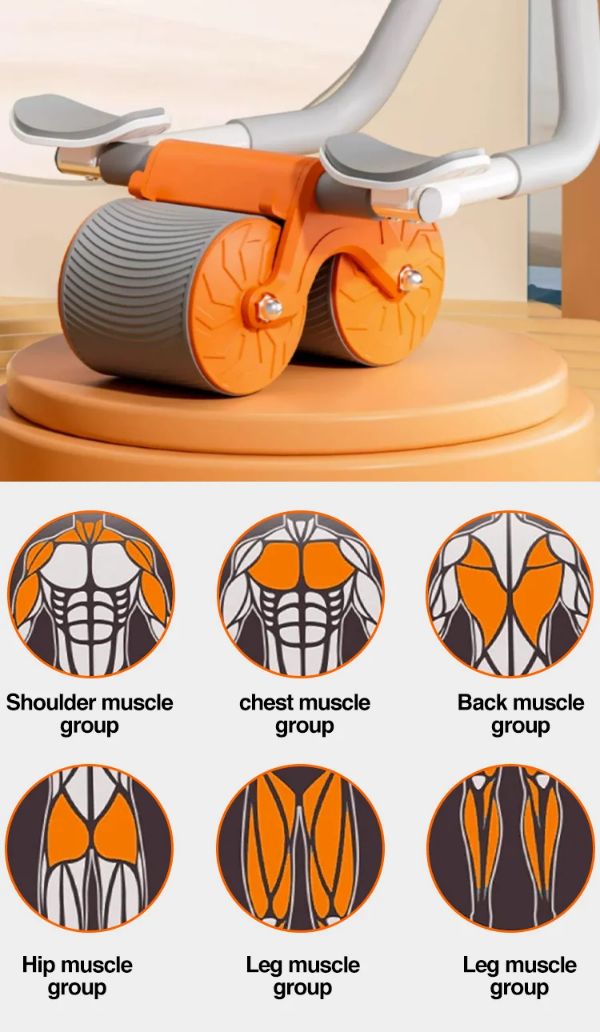 Roata abdominala cu revenire automata, COREFIT - eMAG.ro